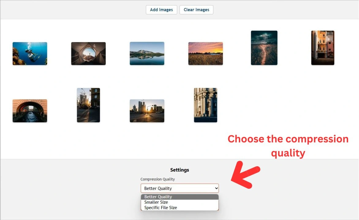 Compress Photos of Any Format| Free Photo Compressor