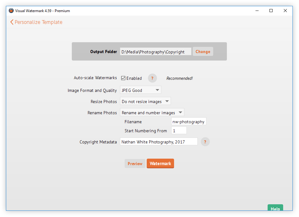 How To Watermark Photographs | www.VisualWatermark.com