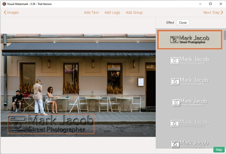 How To Create a Logo Watermark | Online Watermark Logo Maker | Visual ...