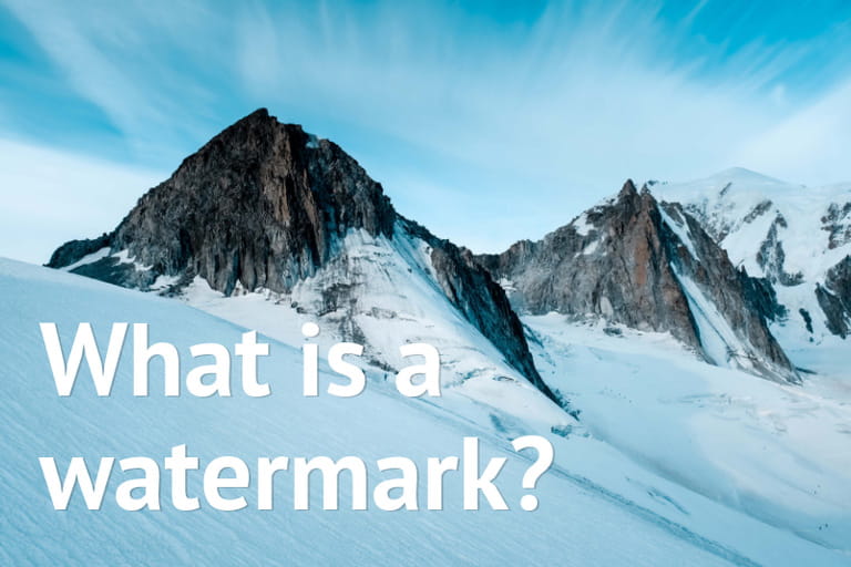 What Is A Watermark Visual Watermark